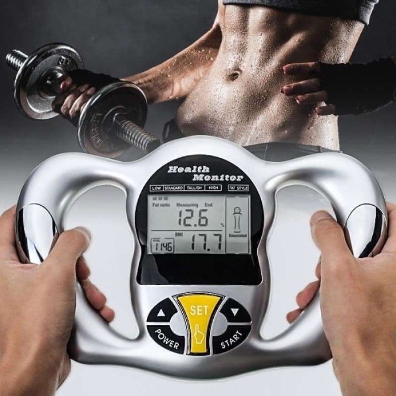 Promo Portable BODY FAT Diet ANALYZER Ukur Persentase lemak badan Tipe ...