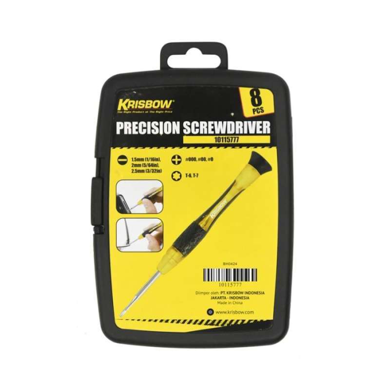 Jual Krisbow Set Obeng Presisi 8 Pcs di Seller BlankCond - Salamanmloyo ...