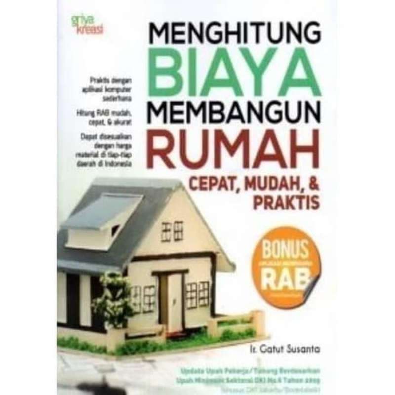 Jual BUKU RAB MENGHITUNG BIAYA MEMBANGUN RUMAH CEPAT,MUDAH DAN PRAKTIS ... Jual BUKU RAB MENGHITUNG BIAYA MEMBANGUN RUMAH CEPAT,MUDAH DAN PRAKTIS ...