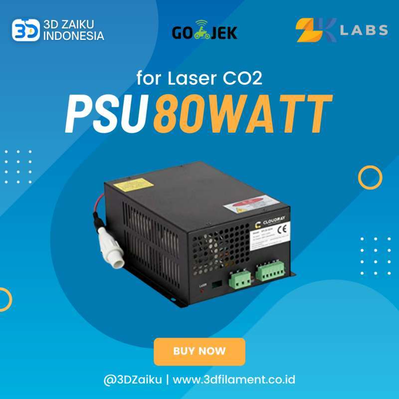 Jual Zaiku Power Supply Unit For Laser Co2 80 Watt 80w Laser Machine - With Display Di Seller 3d ...