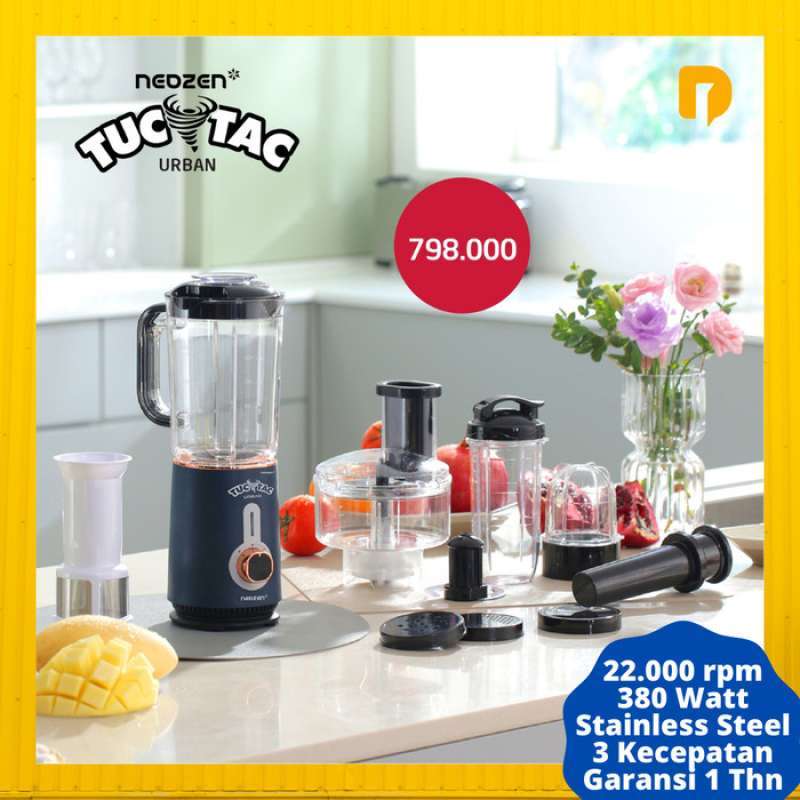 Jual Multi Blender - Penghalus Makanan - Tuc Tac 15 In 1 Blender di ...