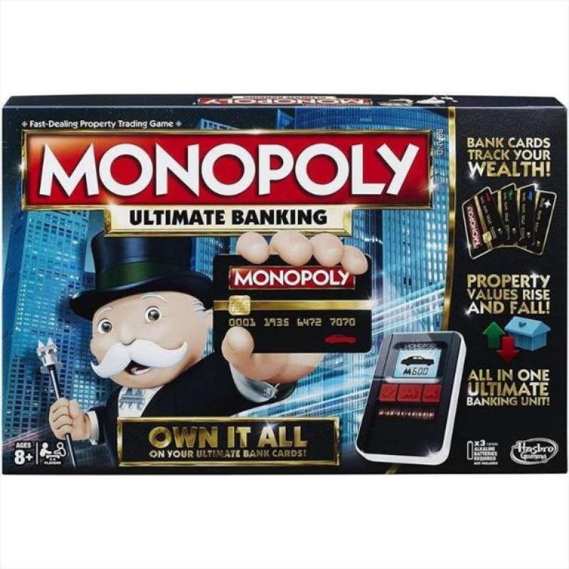 Jual Hasbro Board Game Monopoly Ultimate Banking B6677 Permainan Papan ...