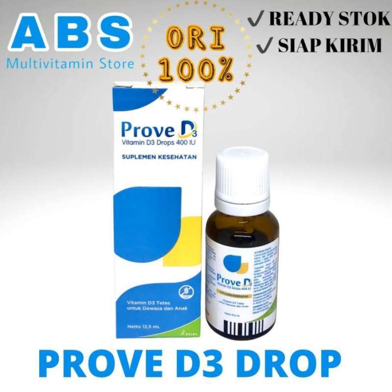 Jual prove d3 drops 12.5 ml drop 400iu di Seller Apotek Berkah Sehat ...