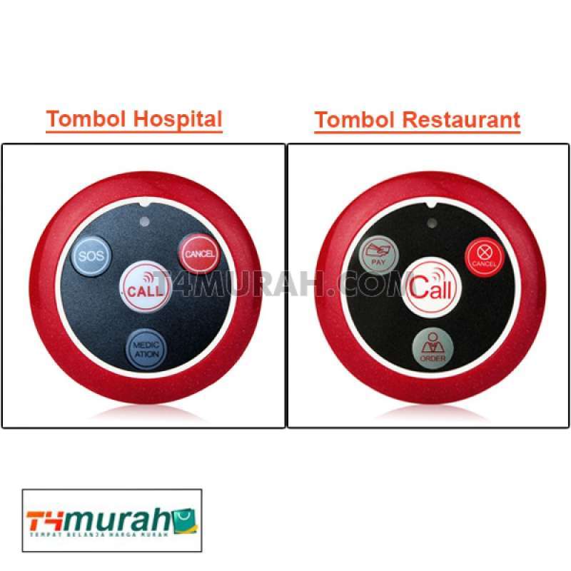 Jual tombol calling system pemanggil pelayan dan suster tombol tambahan ...