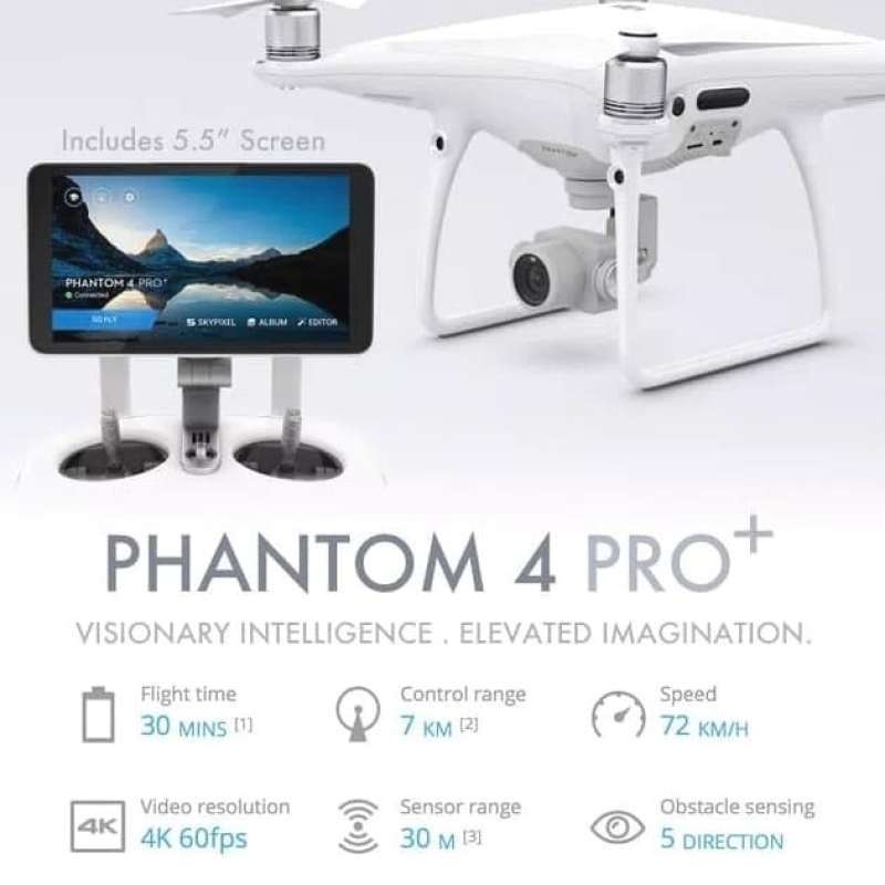 Promo DJI PHANTOM 4PRO PLUS PRO+(INCULED A5,5LCD DISPLAY Diskon 33% di ...