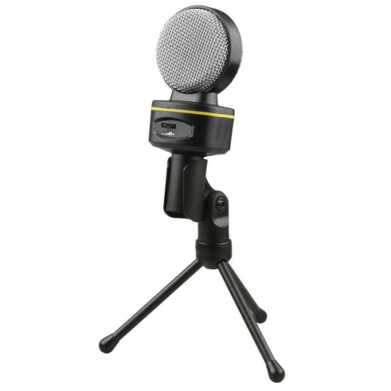 Jual Blue Condenser Microphones Snowball Ice With Stand For Gaming ...