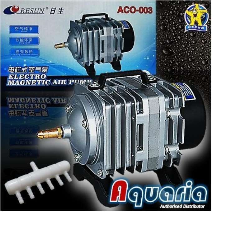 Jual RESUN ACO-003 Pompa Udara Aerator Electromagnetic Air Compressor ...