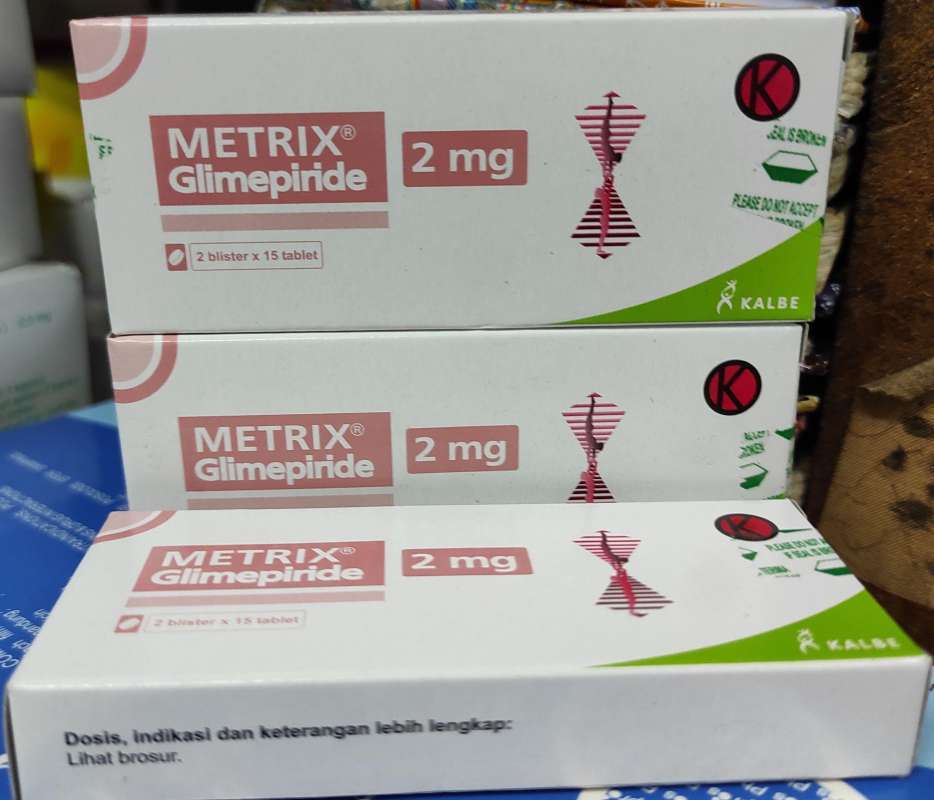 Jual metrix 2 mg obat kesehatan [resep dokter/Bok/30 tablet] di Seller ...