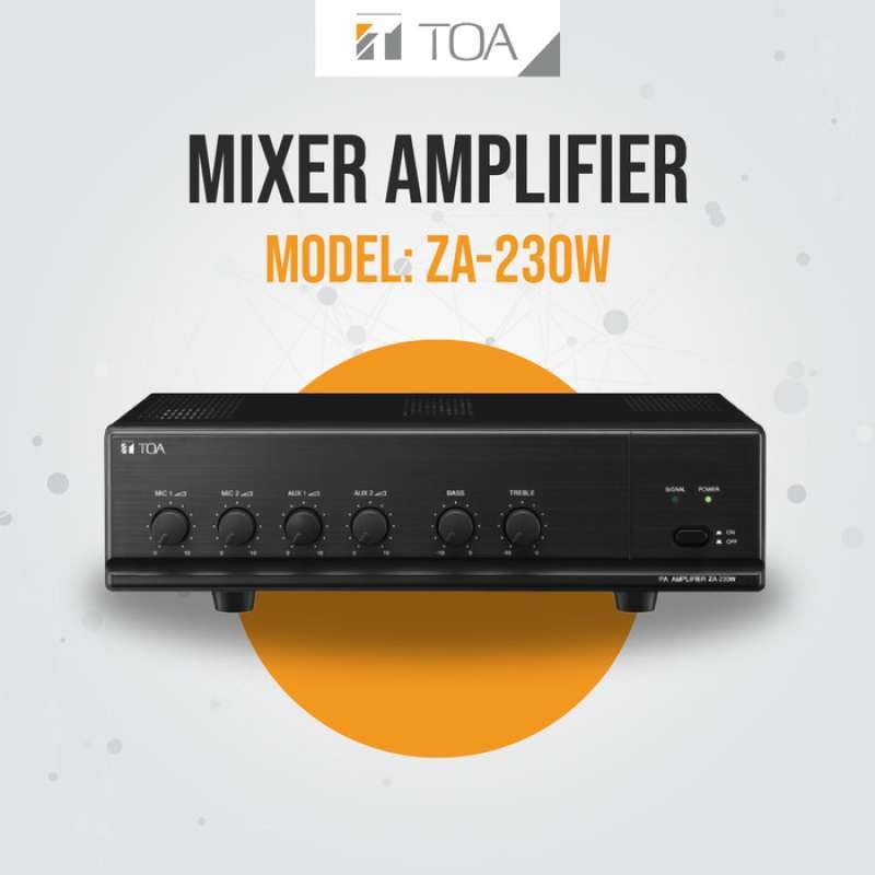 Promo MIXER AMPLIFIER TOA Model ZA-230W GARANSI RESMI Diskon 8% di Seller Kamsahita - Kota ...