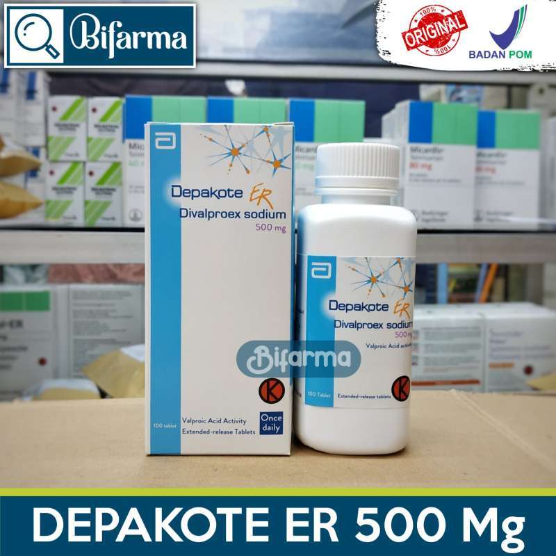 Jual Depakote Er 500 Mg /box @100 Tablet Di Seller Laradevita92 - Senen ...
