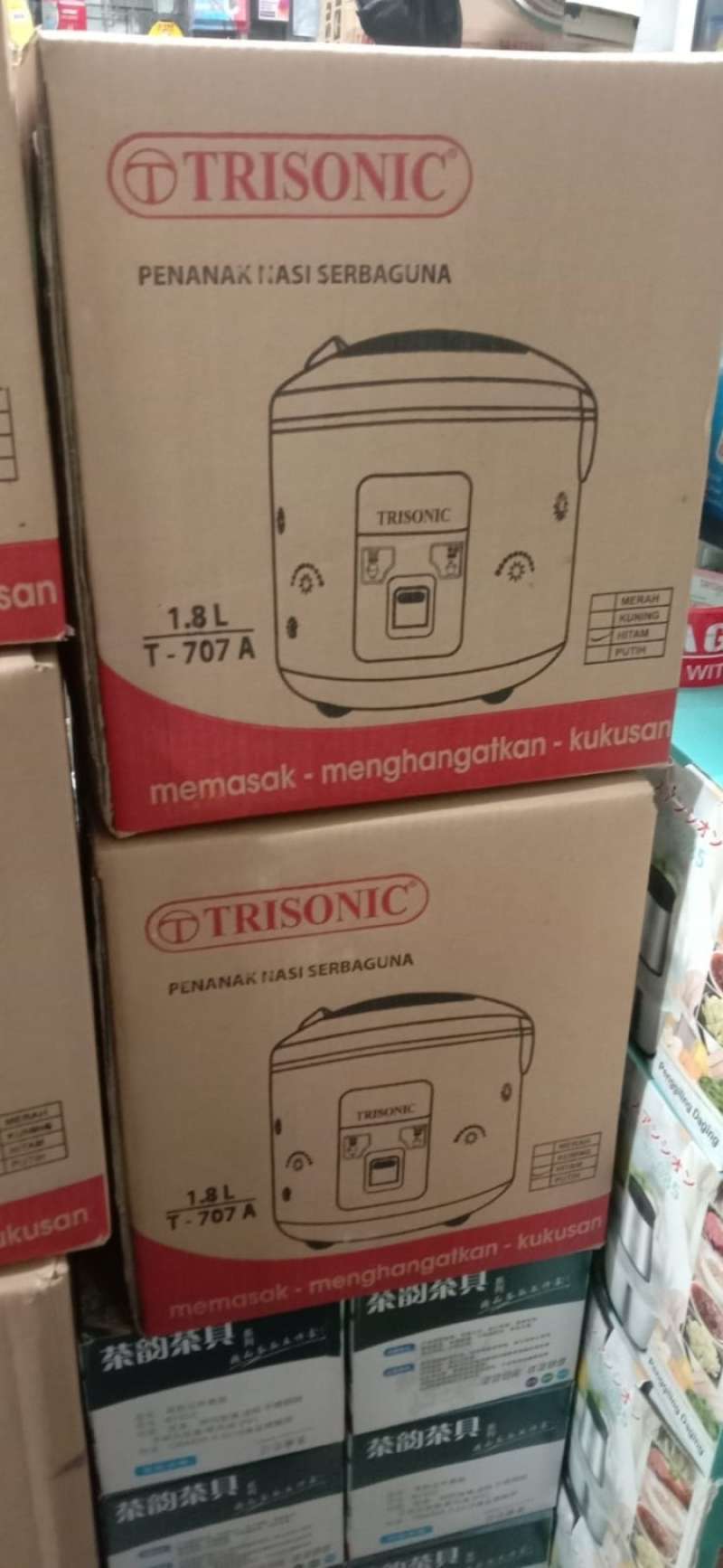 Promo MEGICOM 1.8 LITER TRISONIC Rice Cooker Penanak Nasi - Tipe T-707A ...