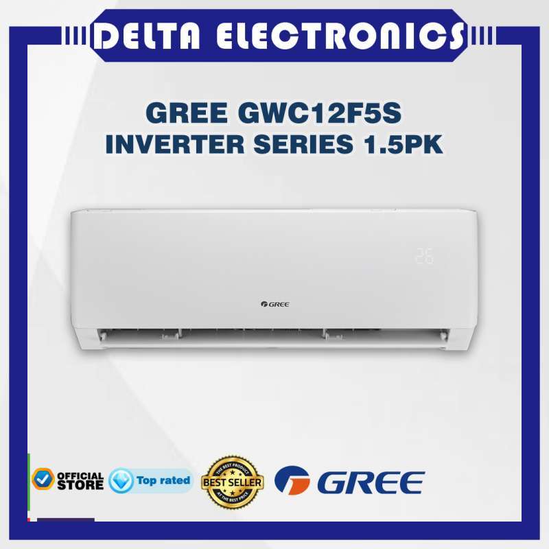 Jual Gree Gwc-12f5s Inverter Ac Split [1.5pk / Indoor & Outdoor Unit ...