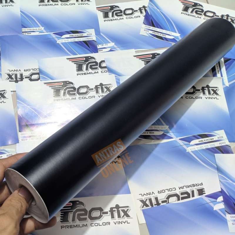 Promo stiker scotlite hitam doff black harga 1 roll 15meter skotlet ...