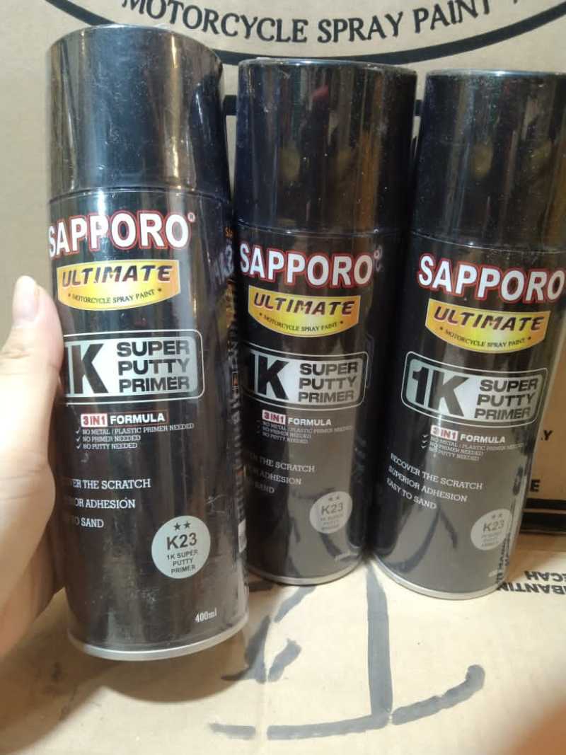 Jual pilok pilox cat semprot sapporo ultimate saporo k23 1K Super putty ...