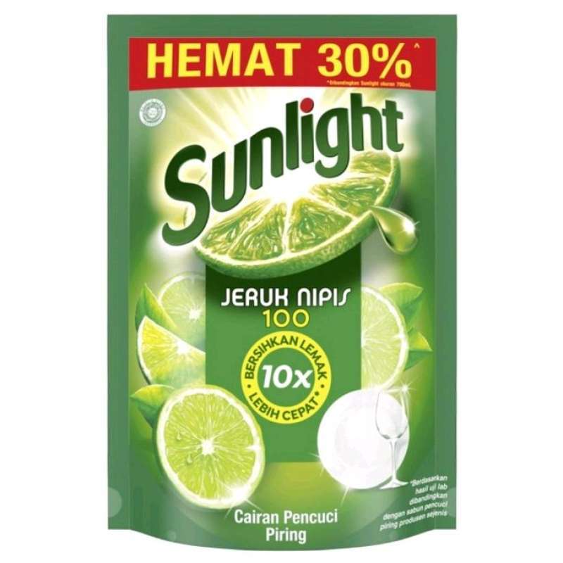 Jual Sunlight Sabun Cuci Piring Jeruk Nipis Refill 650ml di Seller Tokoku Star - Kota Jakarta ...