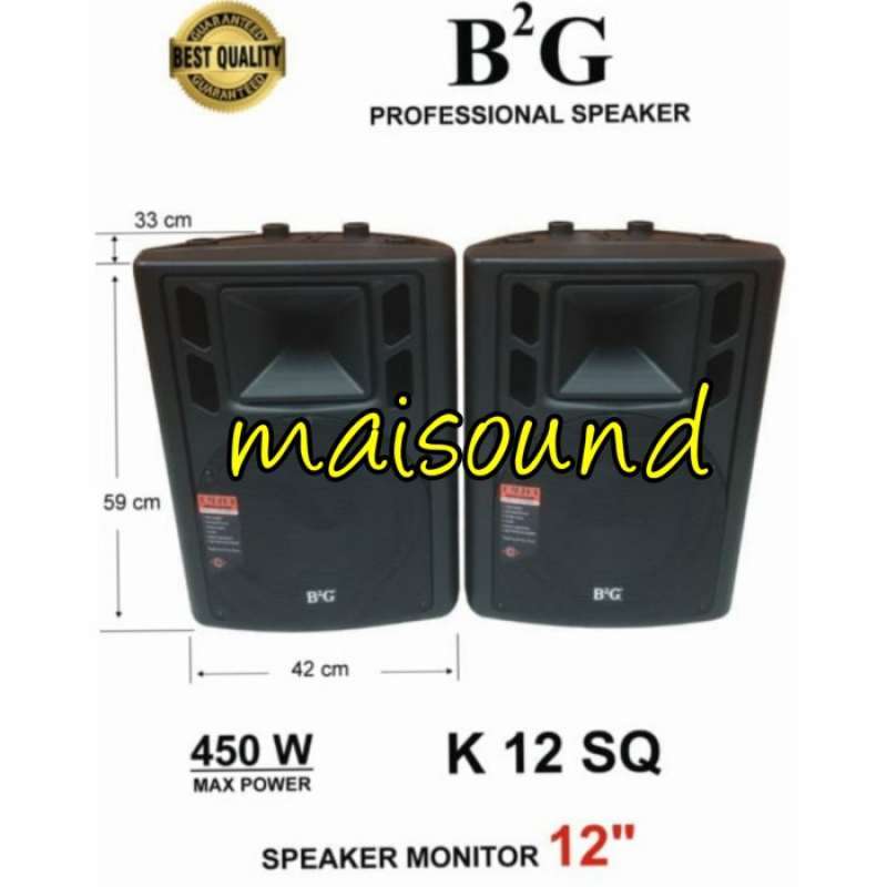 Jual SPEAKER PASIF B2G 12 INCH BOX FIBER SEPASANG 2 UNIT MODEL HUPER di Seller Delta Audio Store ...