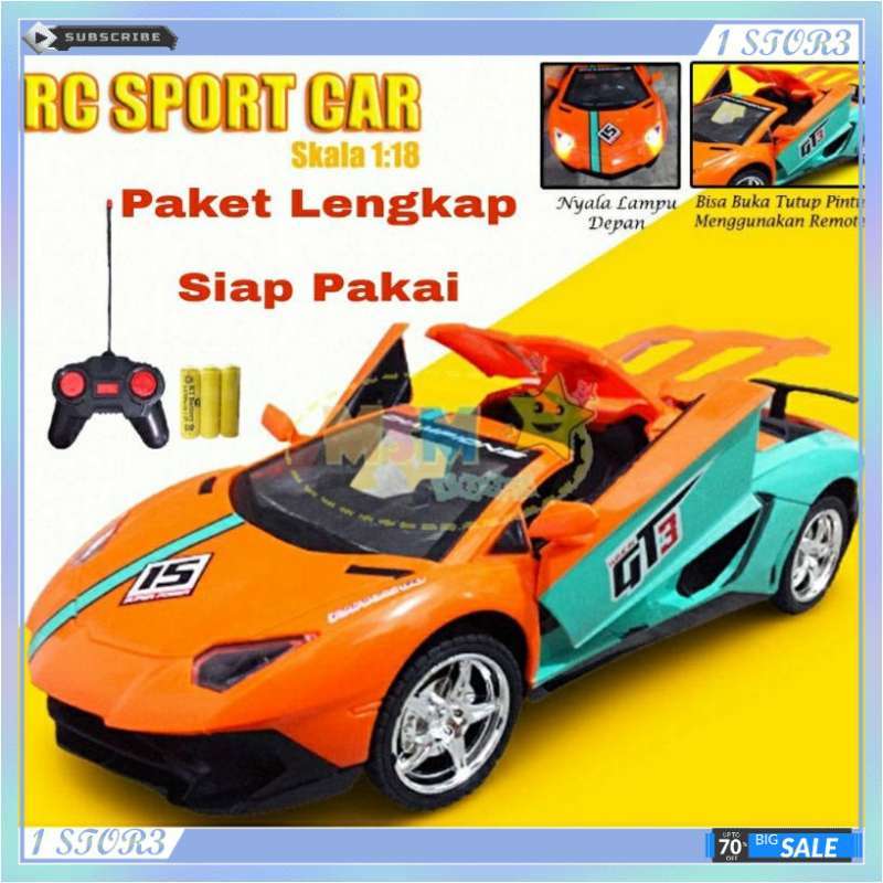 Promo Mobil Remot Rc Sport Car Racing Luxurious Rc Remote Control ...