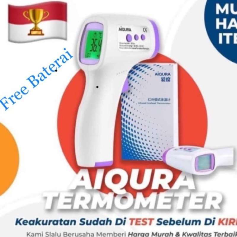 Promo Thermometer Infrared Termometer Termogun 3 Warna LED Diskon 1% di Seller rafberkah - Kota ...