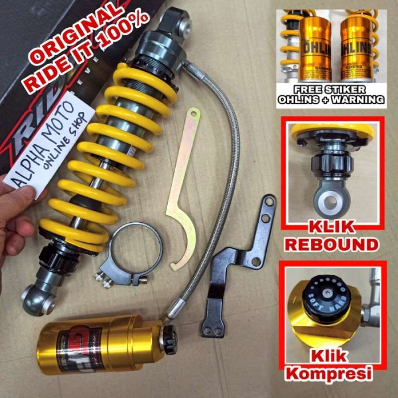 Promo Monoshock NINJA R KR 150 tabung pisah mono shock ride it klik ...
