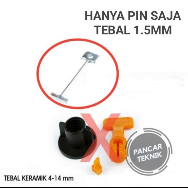 Jual Pin Besi Baja Pengganti Perata Keramik Tebal 1.5 Mm Isi 50pcs Di ...