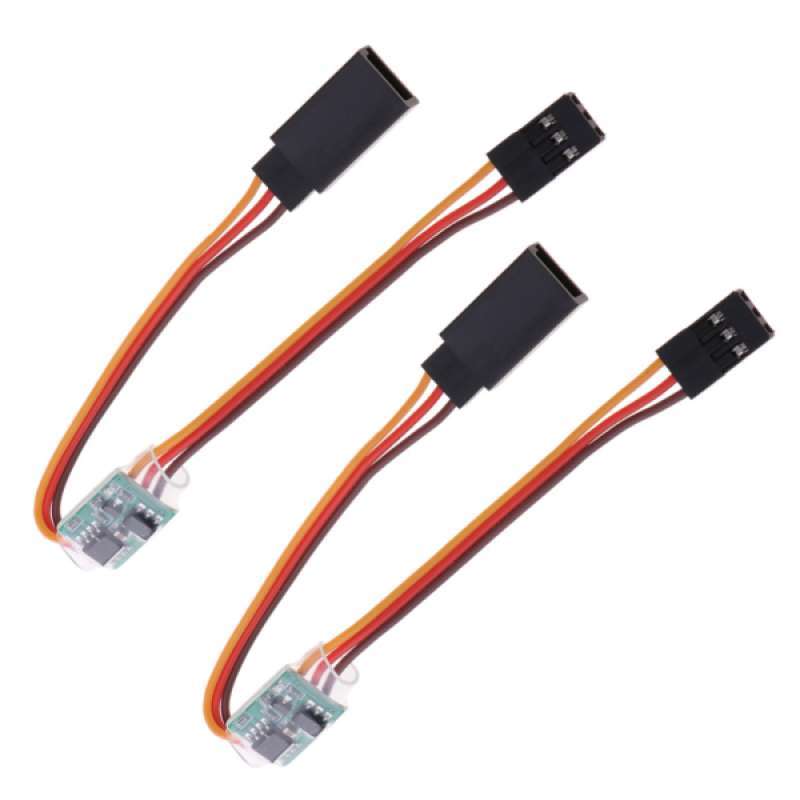 Jual 2 Pcs RC Aeroplane Reverse Servo Reverser Rotation 3V-24V for JR ...