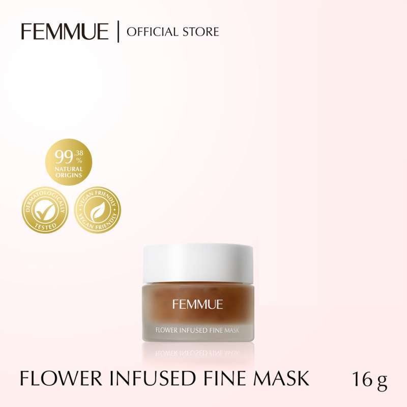 Review Femmue Flower Infused Fine Mask - Blibli Friends