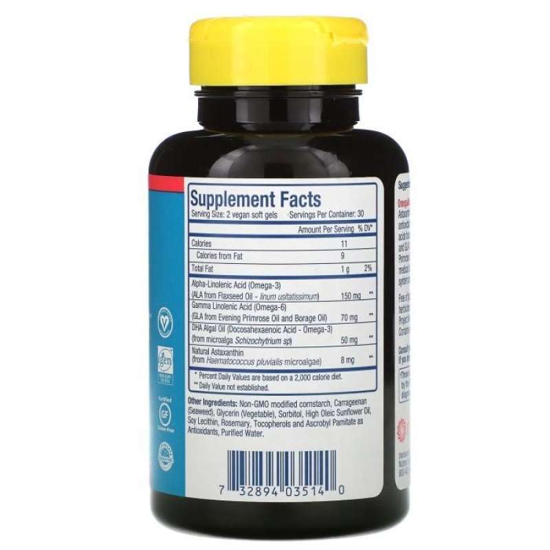 Jual Nutrex Hawaii Omegaastin Hawaiian Astaxanthin 60 Softgels Di ...