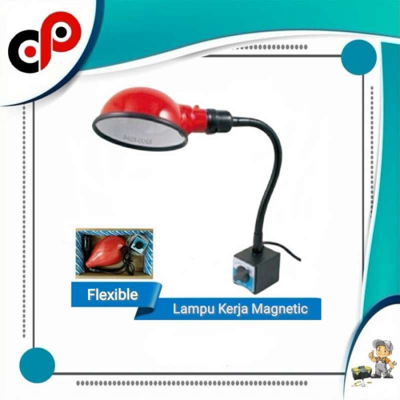 Promo Lampu Kerja Magnetic / Magnetic Base Lamp Diskon 23% di Seller ...