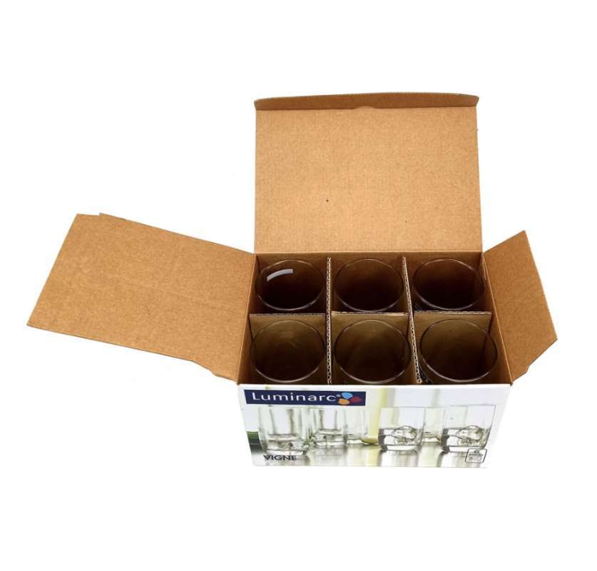 Jual Luminarc Vigne Tumbler Glass 33 Cl | Gelas Minum Tinggi [330 Ml/ 6 ...