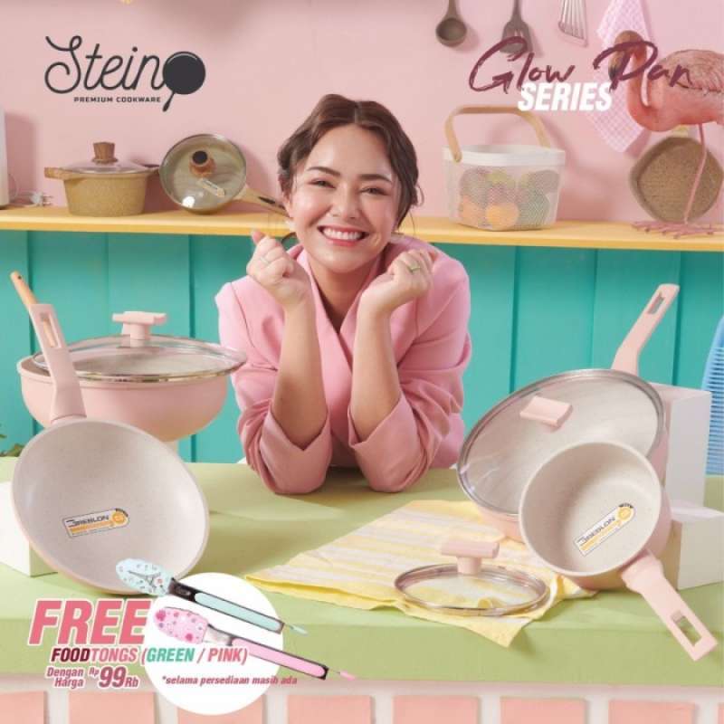 Jual [free Bubble] Steincookware Stein Glow Pan Glowpan Complete Set 5 ...