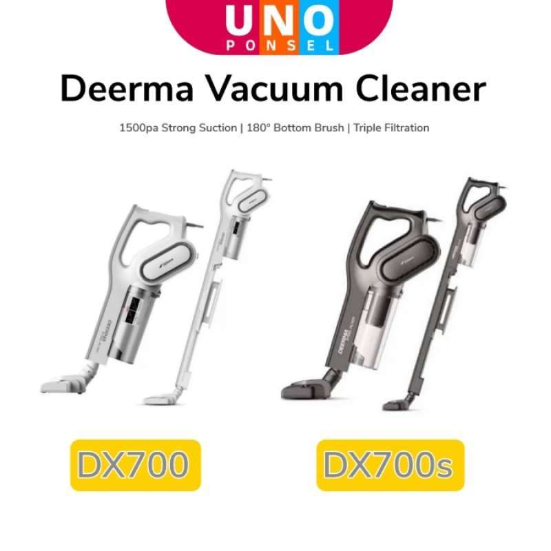 Jual Deerma DX700 / DX700S Vertical 2in1 Handheld Vacuum Cleaner di ...