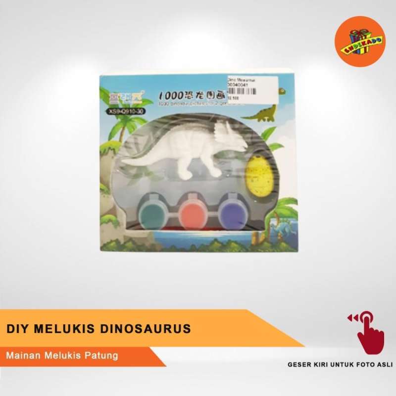 Jual Diy Melukis Dinosaurus Mainan Melukis Patung Di Seller Toko Endekado Makassar Kota