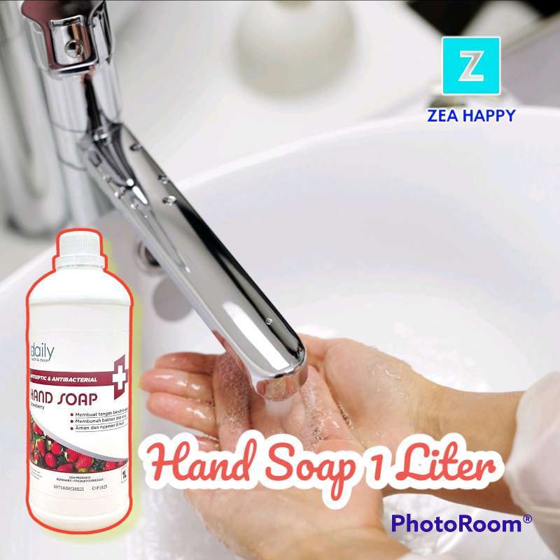 Promo Hand Soap Sabun Cuci Tangan Bebas Kuman Kemasan Argo 1 L ...
