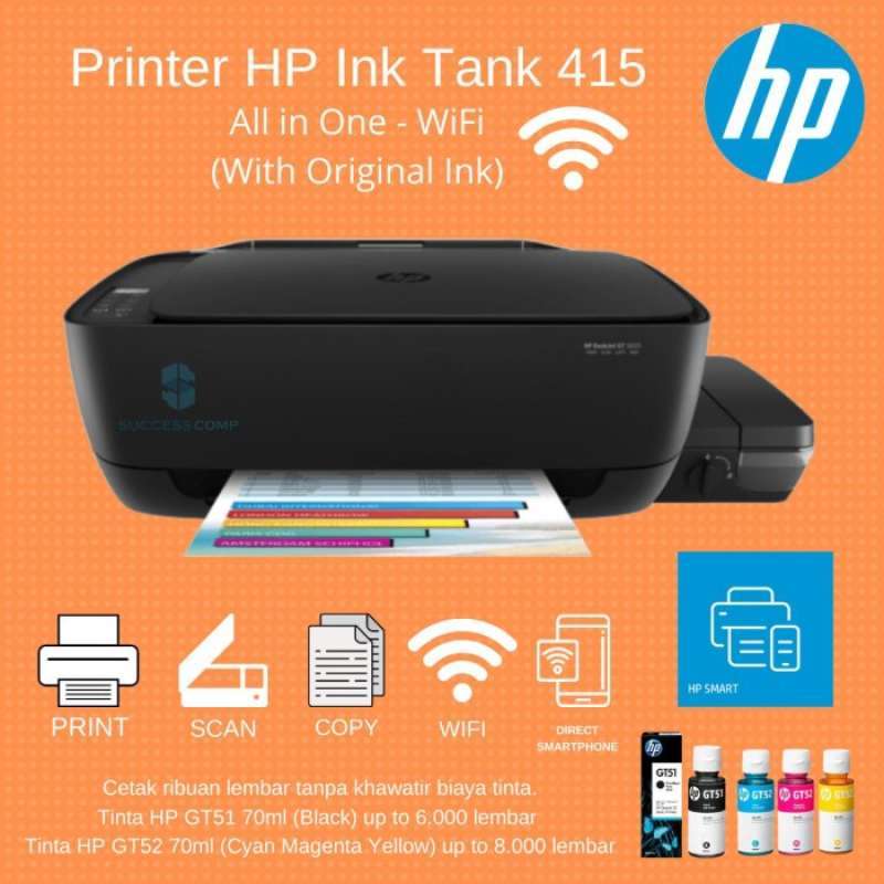 Promo Printer Hp Ink Tank Wireless 415 All-in-one Diskon 29% Di Seller ...