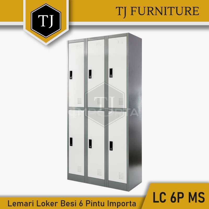 Jual Importa Loker Besi / Lemari Arsip / Locker Kantor Besi 6 Pintu / Steel Cabinet Lc 6p Ms ...