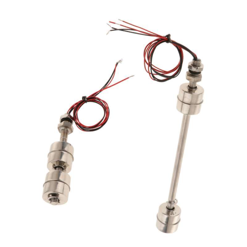 Promo 2pcs Liquid Level Sensor Stainless Double Ball Float Switch ...