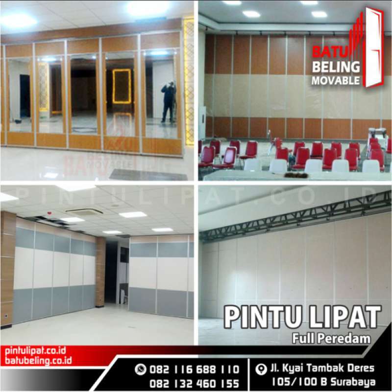 Promo Pintu Lipat Full Peredam Hmr Pengaman Toko Rumah Geser Minimalis ...