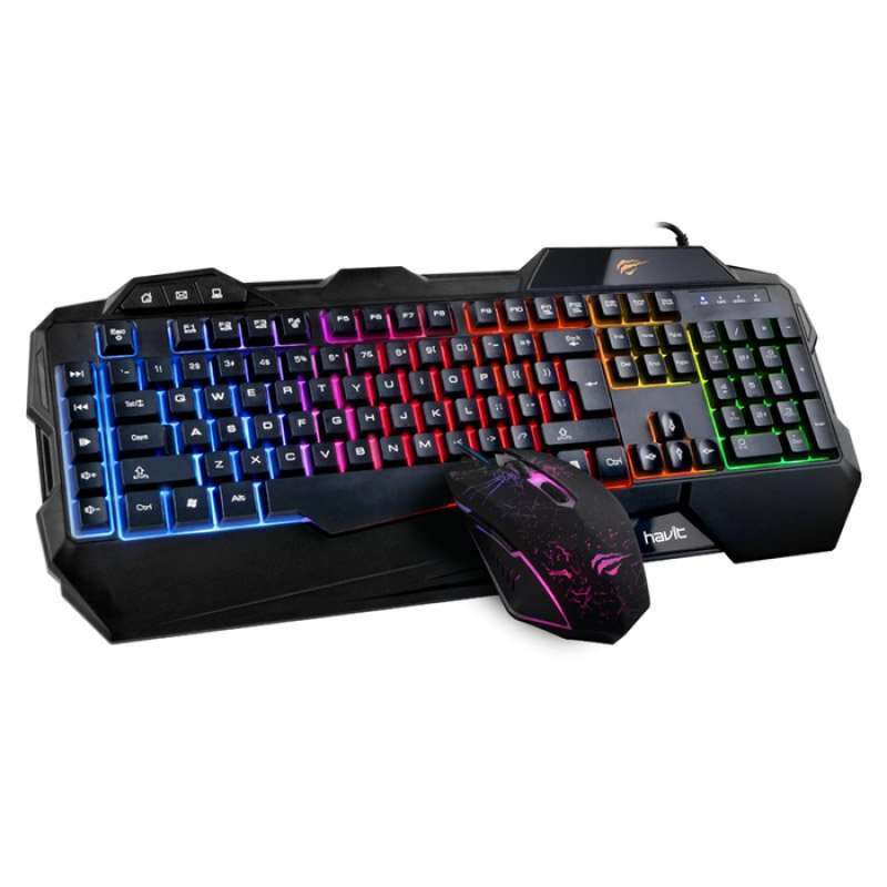 Jual HAVIT HV-KB558CM LED Backlit Wired Gaming Keyboard Mouse Combo di Seller Hypemarket ...