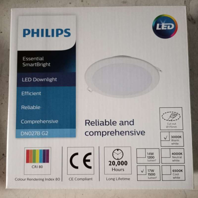Promo LED DOWNLIGHT DN027B 17 WATT 3000K 7 INCH Diskon 23% di Seller ...