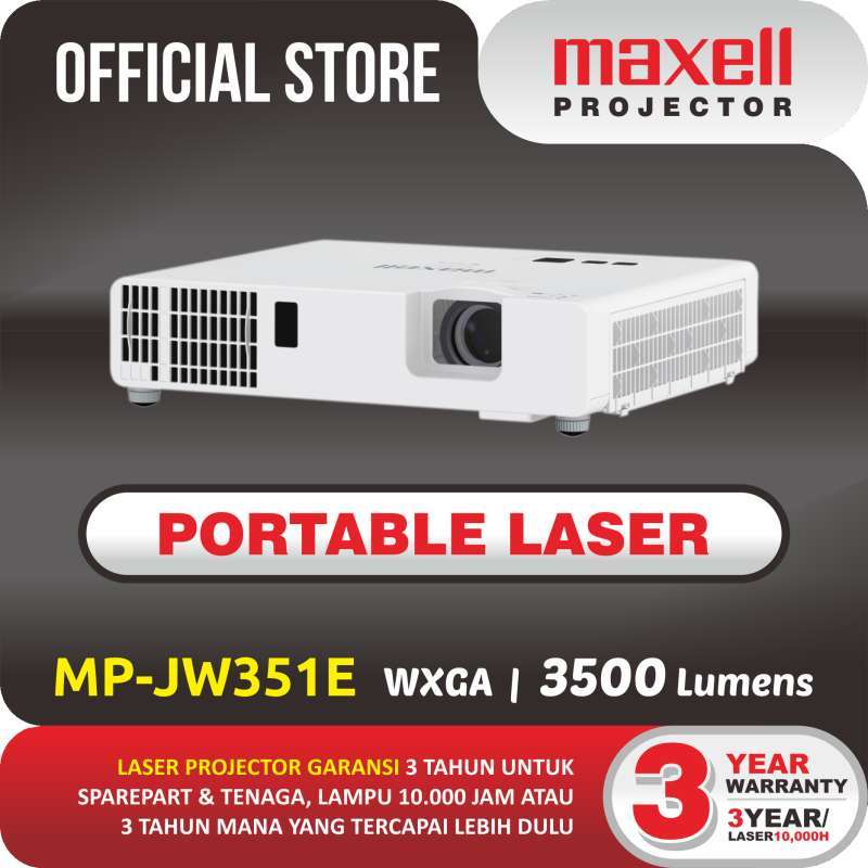 Jual Maxell Projector MP-JW351 Laser Proyektor di Seller Maxell ...
