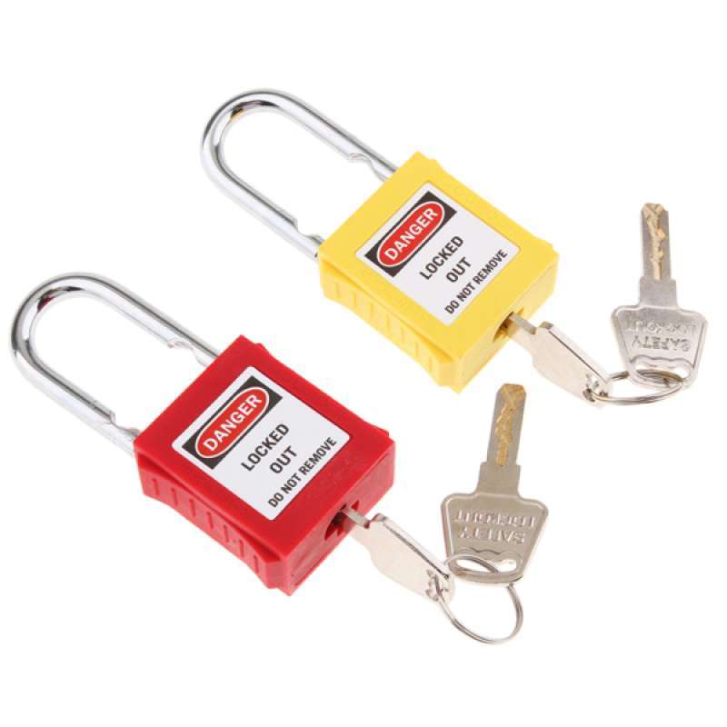 Promo 2Color Stainless Shackle Safety Lockout Padlocks for Tall Circuit ...
