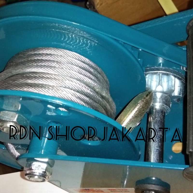 Promo WIPRO katrol kerekan manual 1800 LBS 800 Kg hand winch alat derek ...