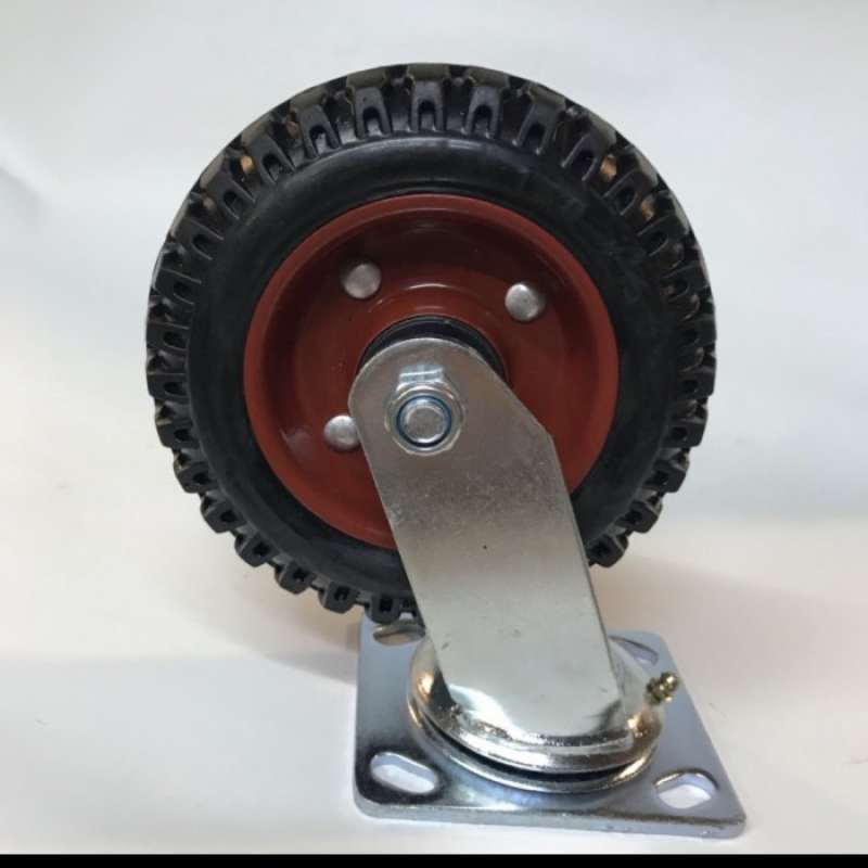 Promo Roda Ban Mati Ukuran 8 Model Putar Heavyduty Diskon 23% Di Seller ...