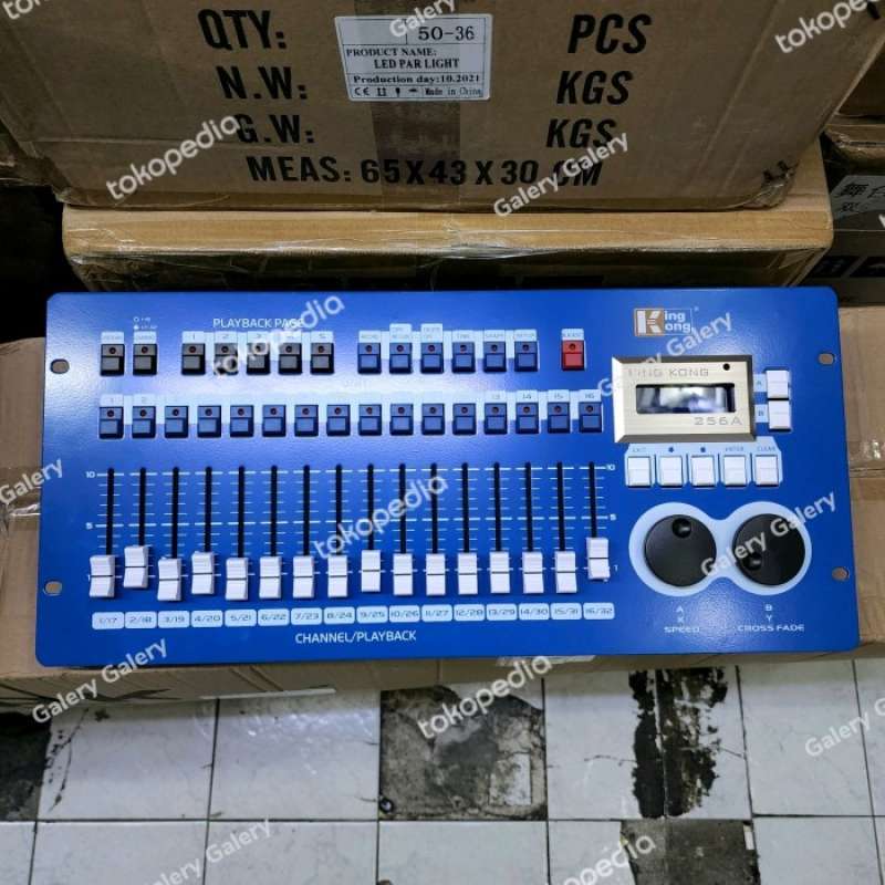 Jual Mixer Lighting Dmx512 Kingkong 256 Lighting Controler Di Seller ...