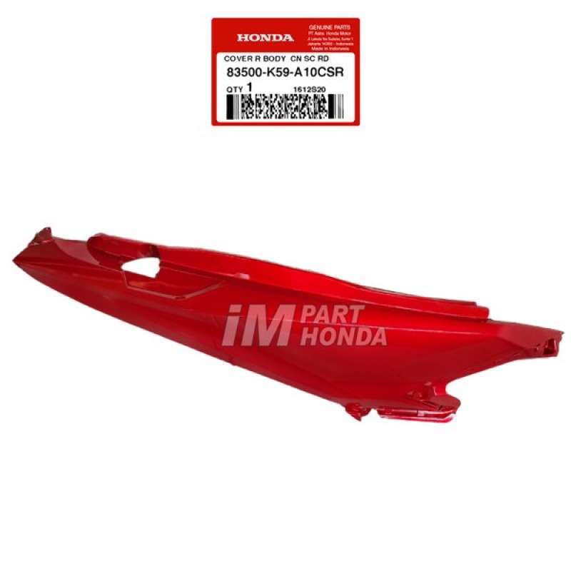 Jual Ahm 83500-k59-a10csr Cover Body Kanan Vario 125 150 Led 2015 ...