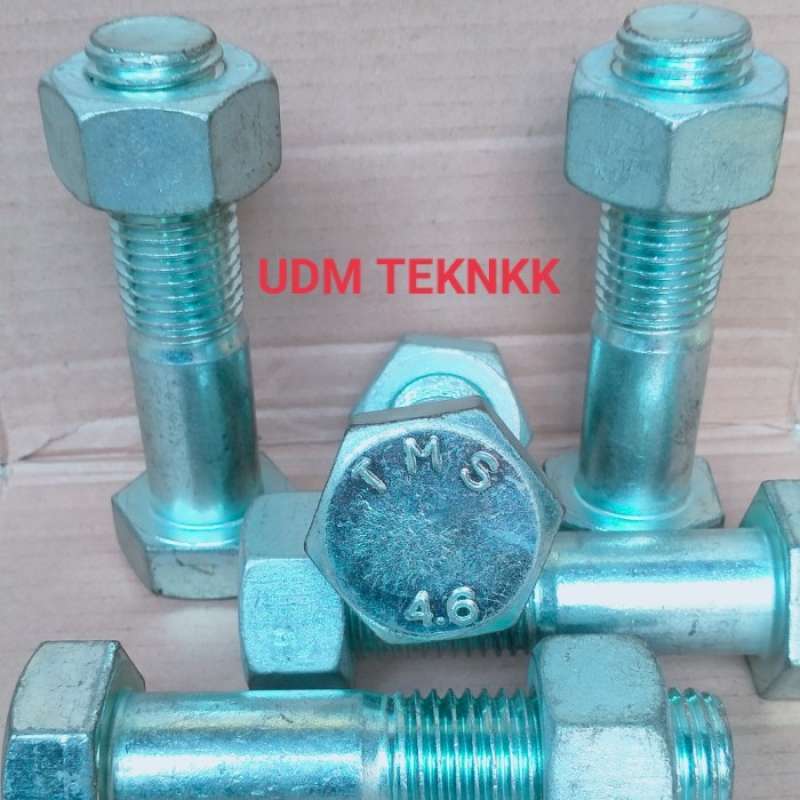 Promo Baut Mur Hex Putih M30 X 120 Diskon 23% di Seller SENTRA ...