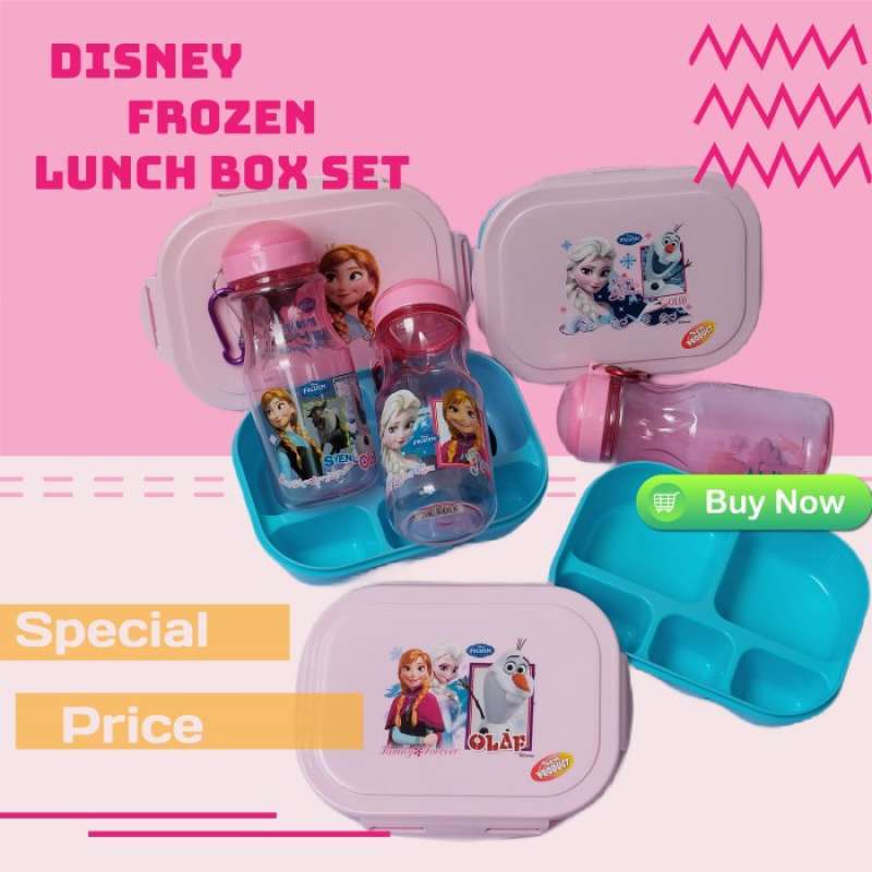 Promo Disney Frozen Lunch Box Set Diskon 23% di Seller Master Tool ...