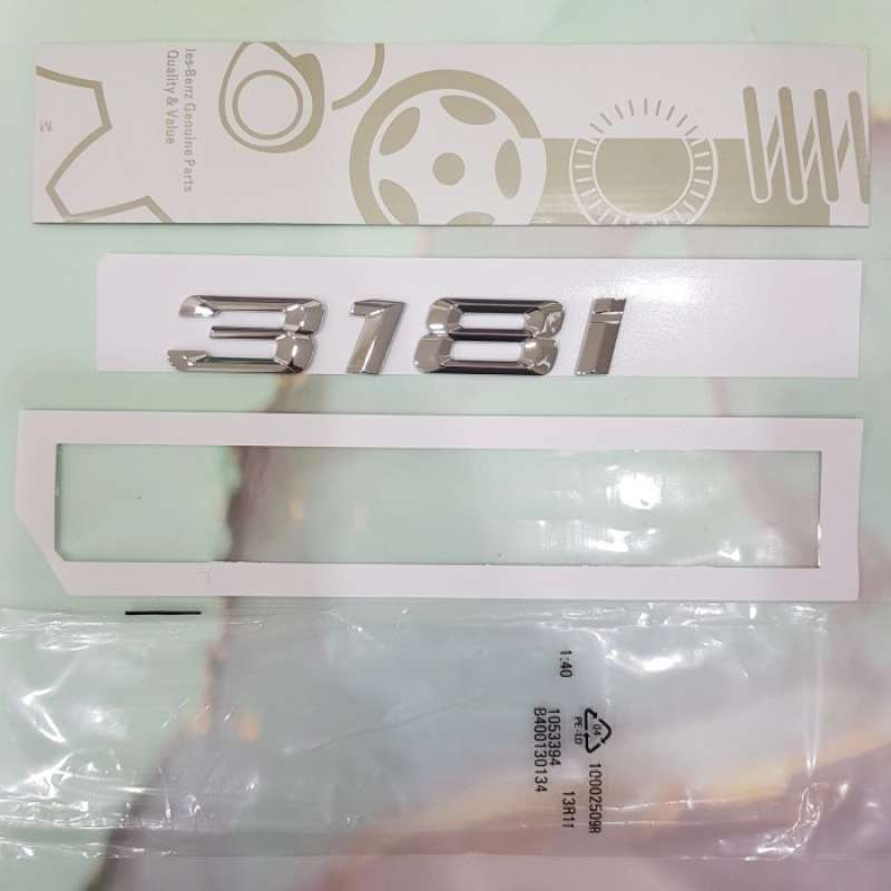 Promo Emblem Bmw 318I 320I 323I 325I 328I 330I 335I 340I Chrome Bmw ...