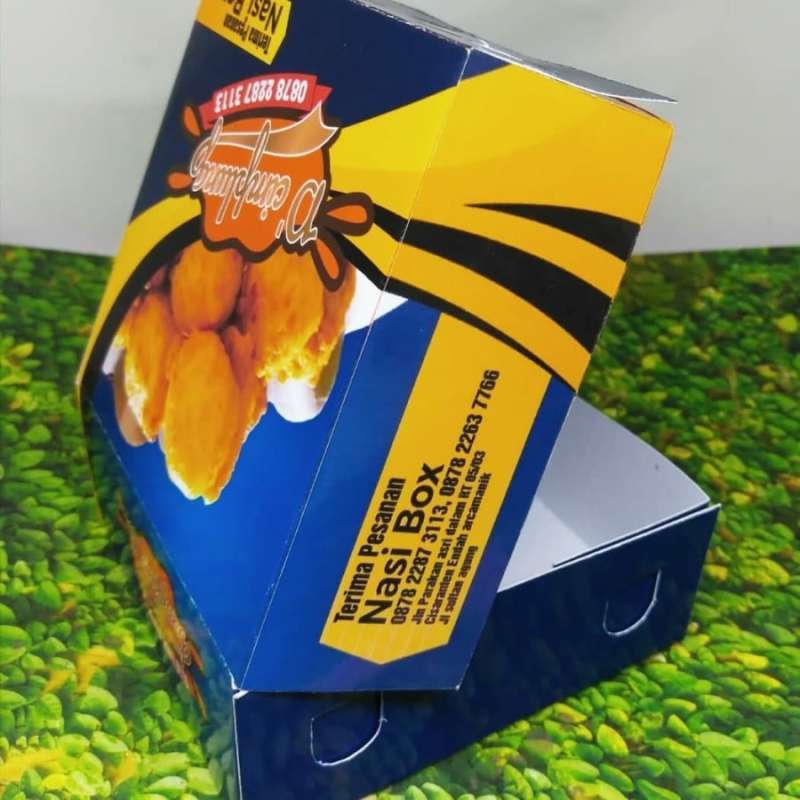 Jual Dus Packing Nasi Kotak Custom Bisa Terima Design Dan Permintaan Di ...