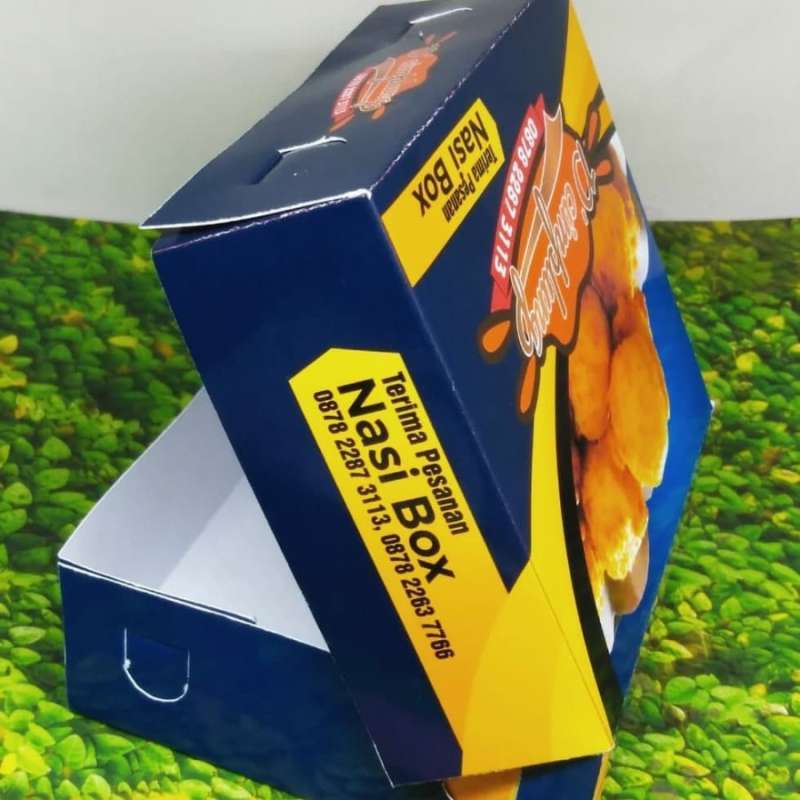 Jual Dus Packing Nasi Kotak Custom Bisa Terima Design Dan Permintaan Di ...